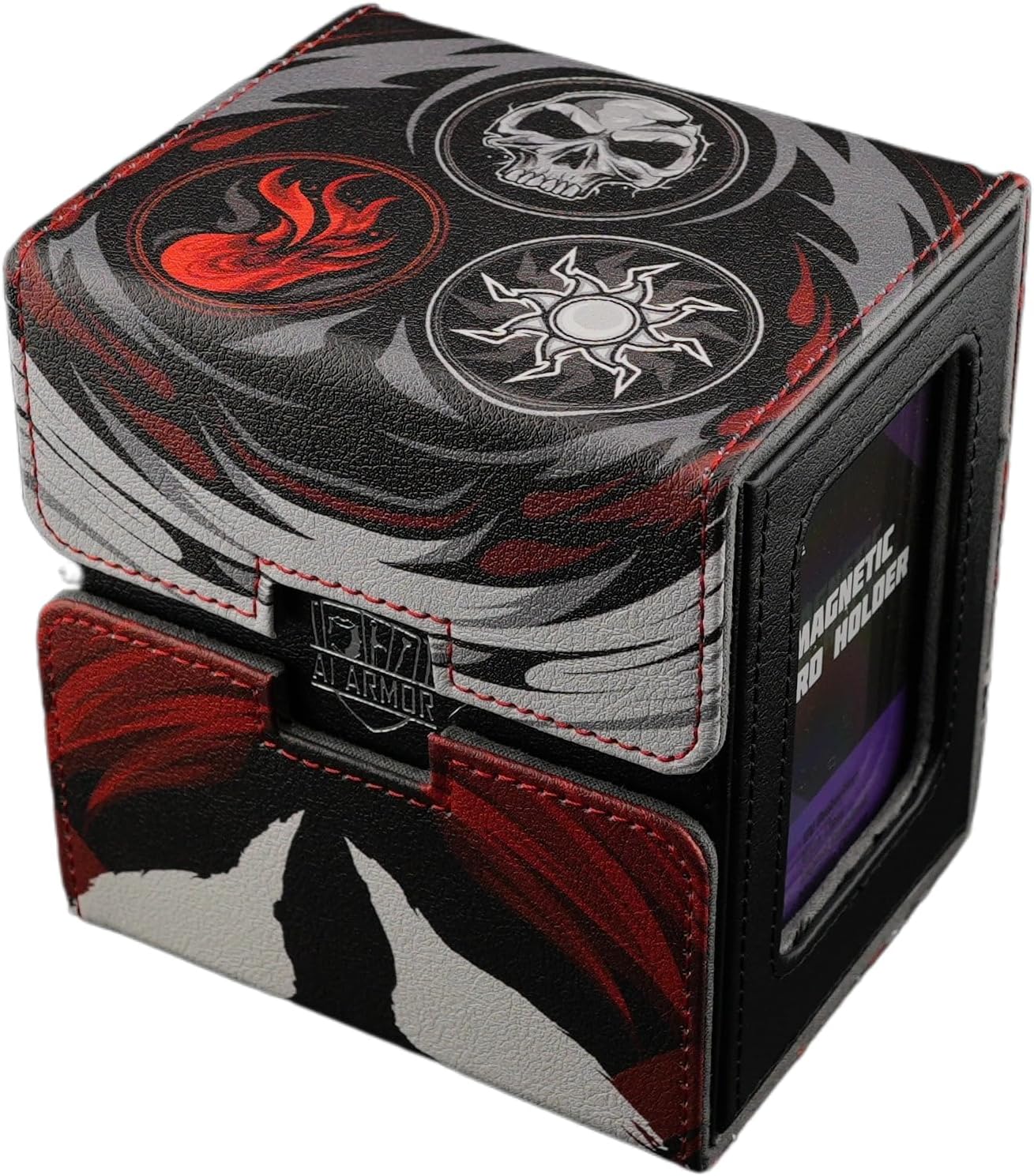 Amazon.com: Ai Armor MTG Commander 100+ Card Custom Art Deck Box With ...