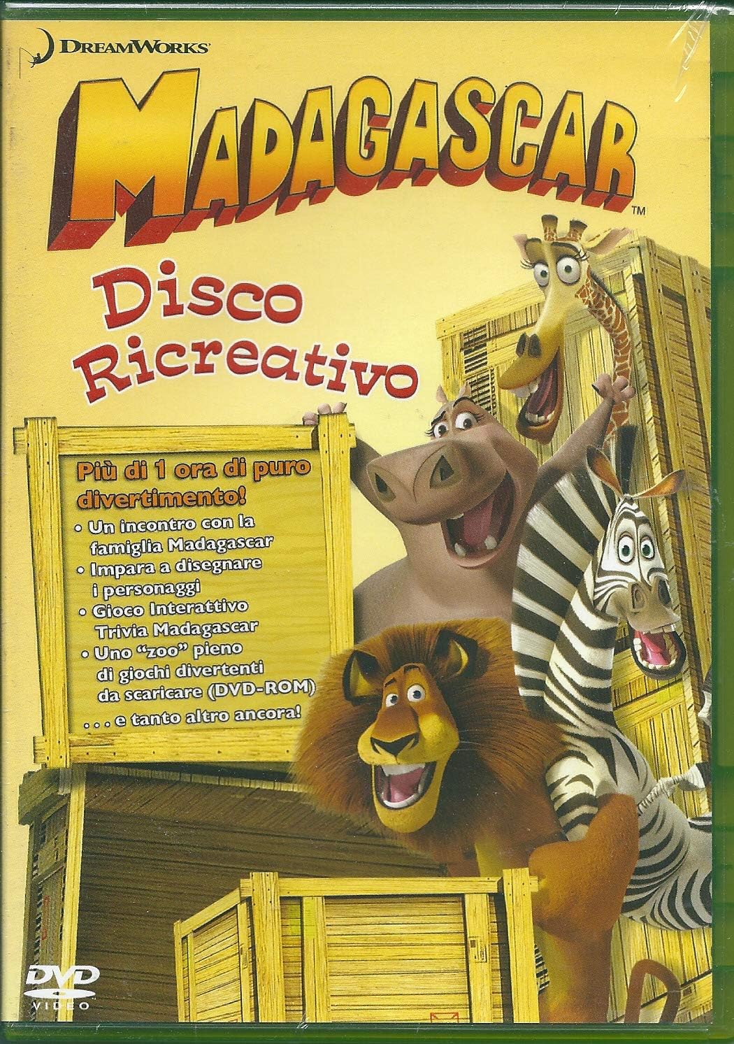 DVD RECREATIVE DISC MADAGASCAR DREAMWORKS SEALED: Amazon.ca: Toys & Games