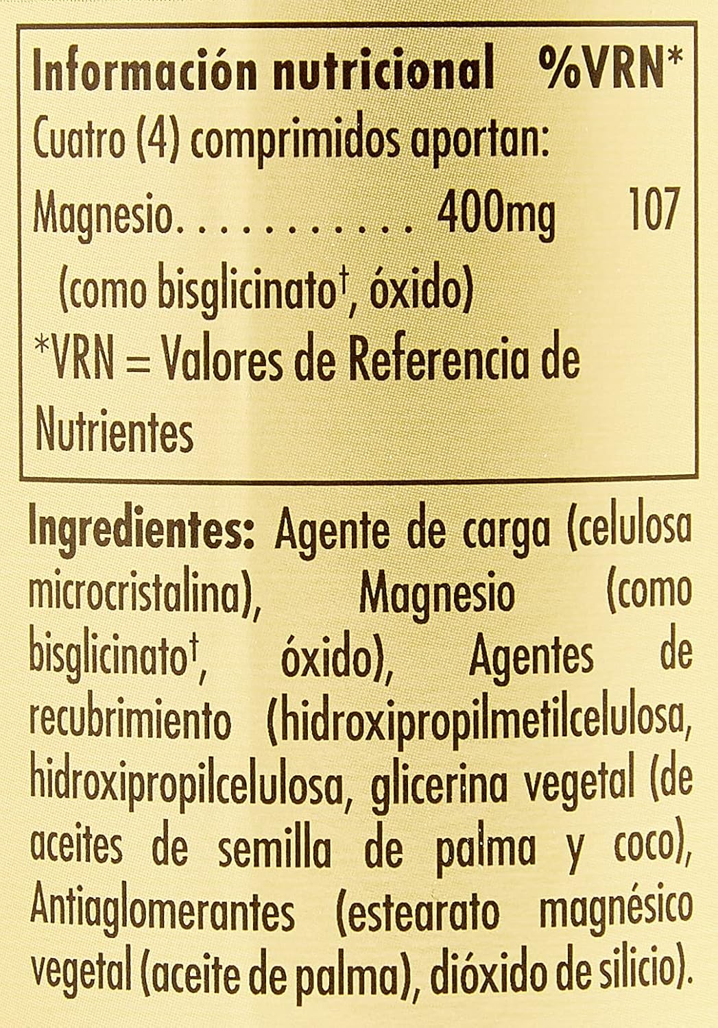 Solgar Magnesio quelatado 100 Tabletas – Yaxa Colombia
