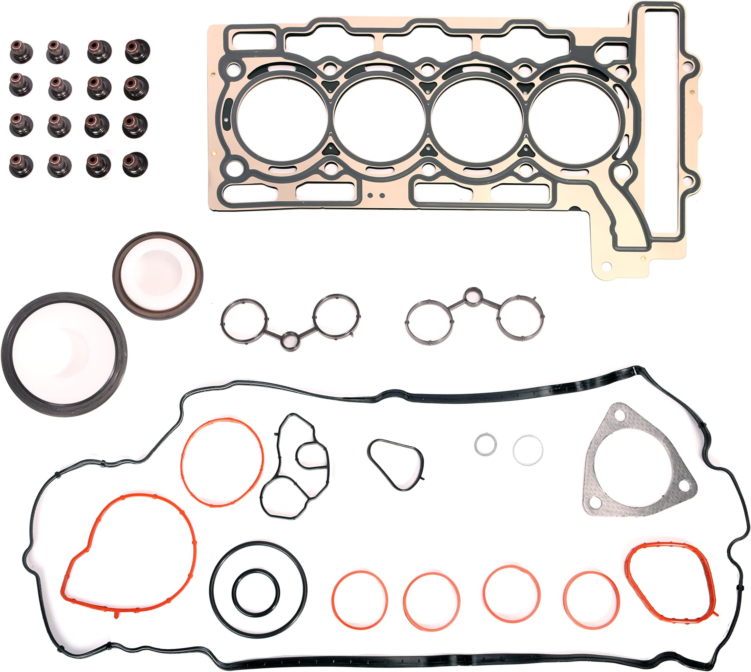 Amazon.com: X AUTOHAUX Cylinder Head Gasket 11127595138 for 1.6L L4 ...