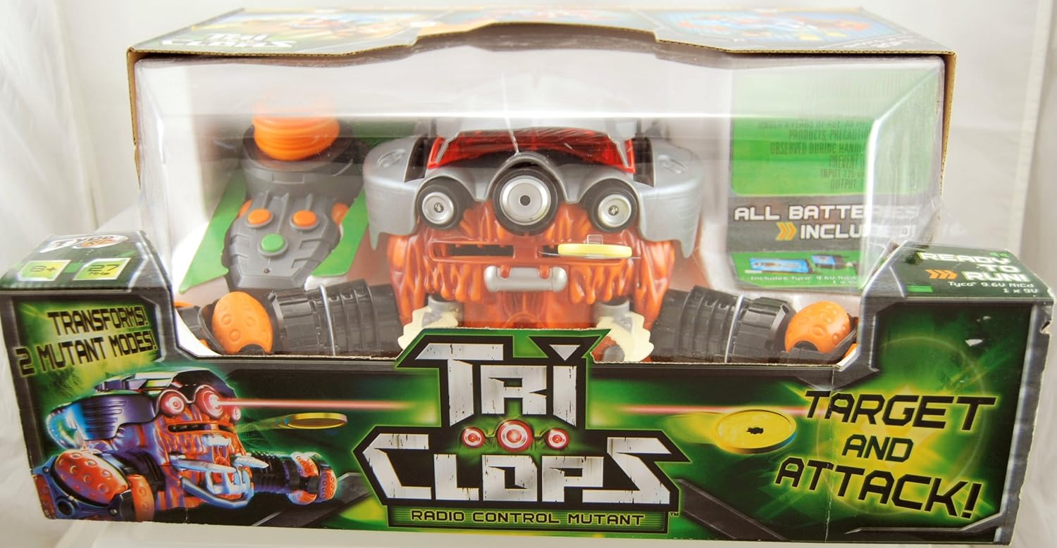 Amazon.com: Mattel Triclops Radio Control Vehicle : Toys & Games