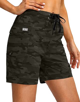 G Gradual Women's Swim Board Shorts UPF 50+ Quick Dry 5" Swimming Beach ...