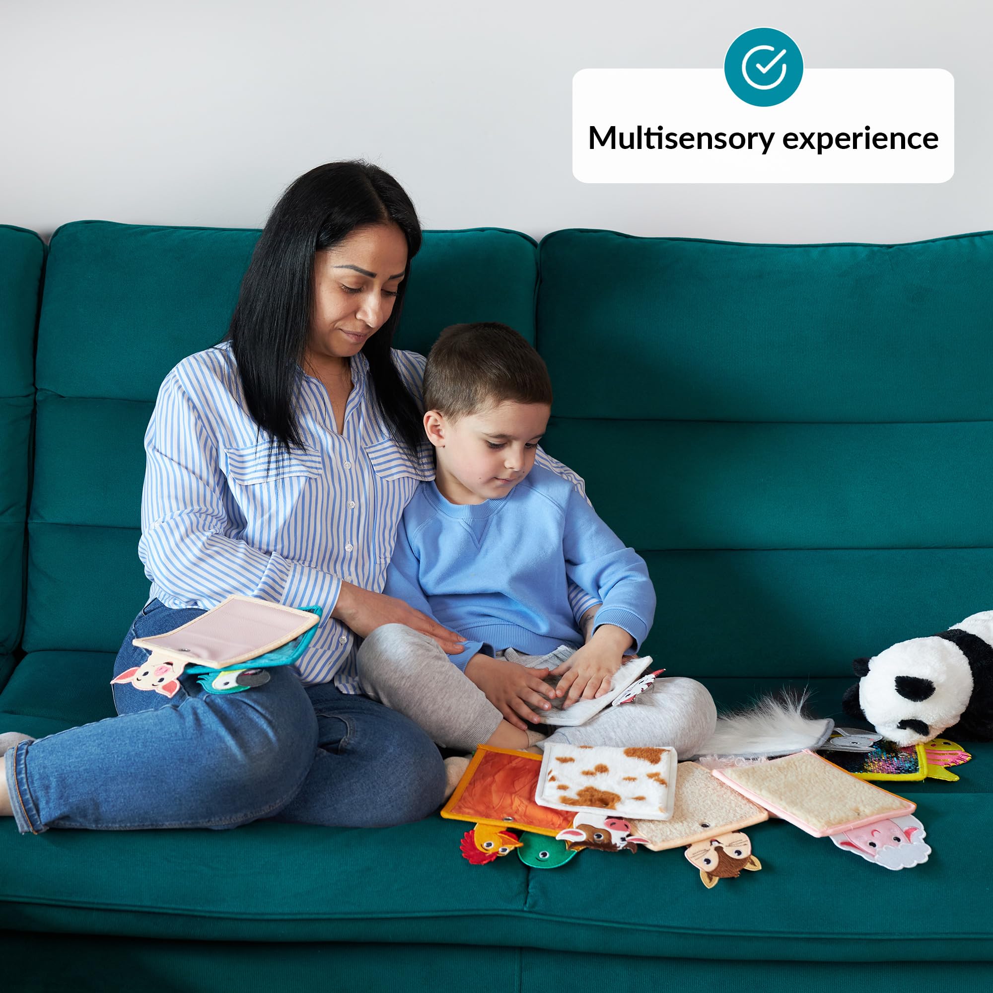 Snapklik.com : ODOXIA Sensory Mats Texture Children Sensory Tiles For ...