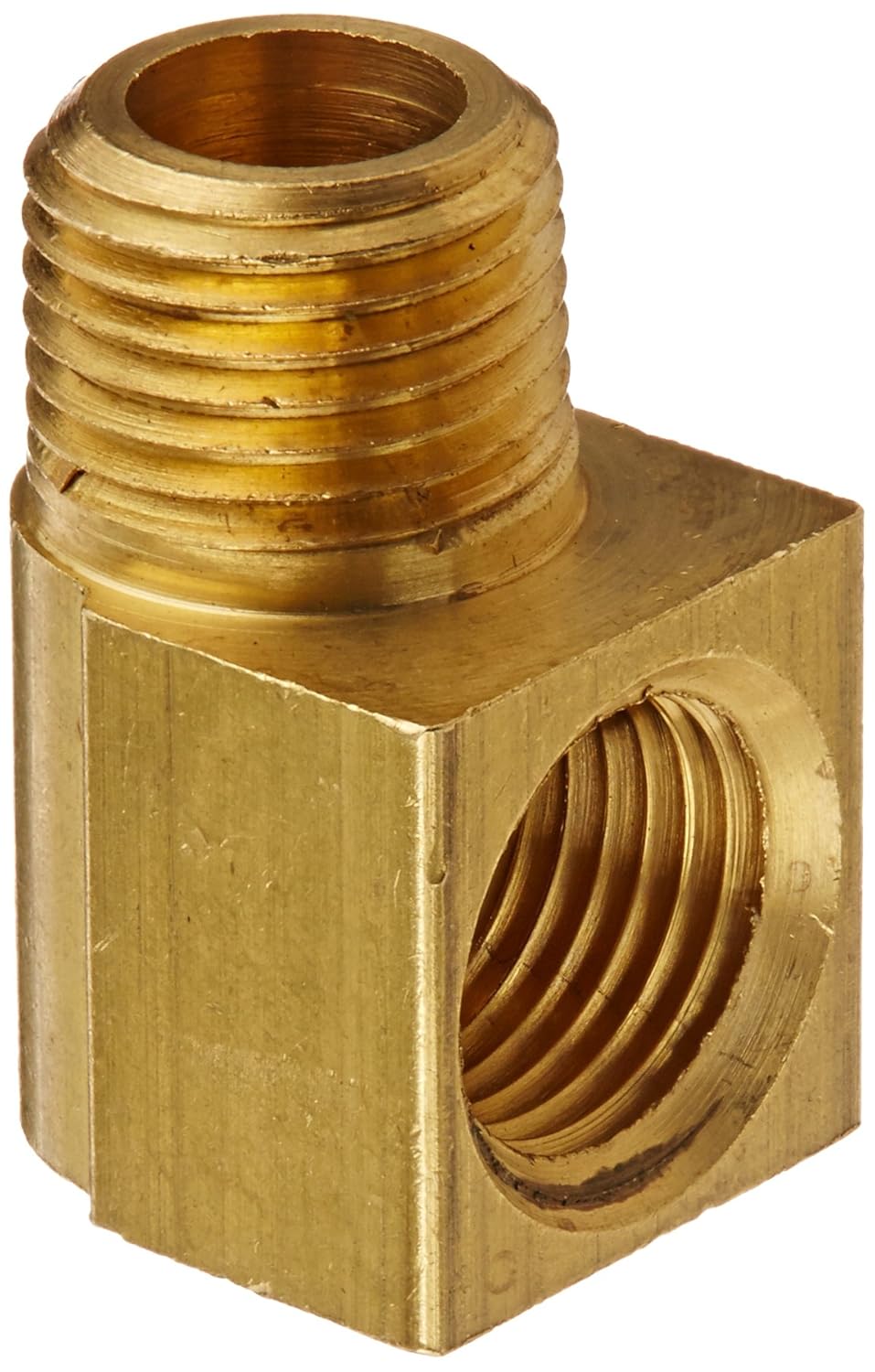 Eaton Weatherhead 3400X2W Brass CA360 Fitting, 90 Degree Elbow, 1/8 ...