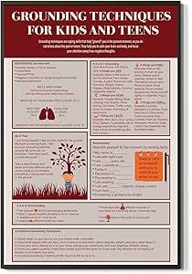Amazon.com: Grounding Techniques for Kids or Teens PTSD Coping Skills ...
