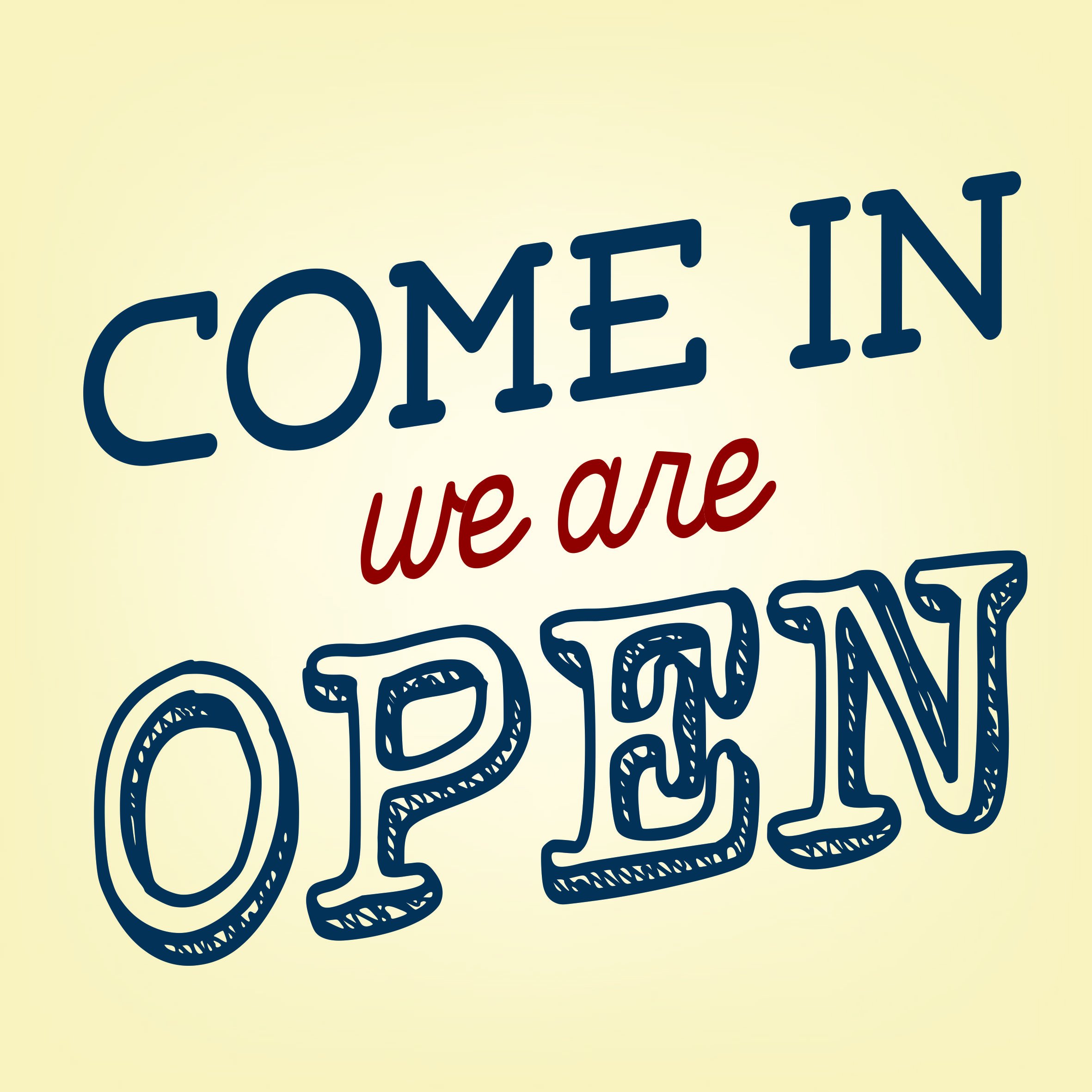 Buy 999Store office supplies sunboard Come in we are Open Hotel and ...