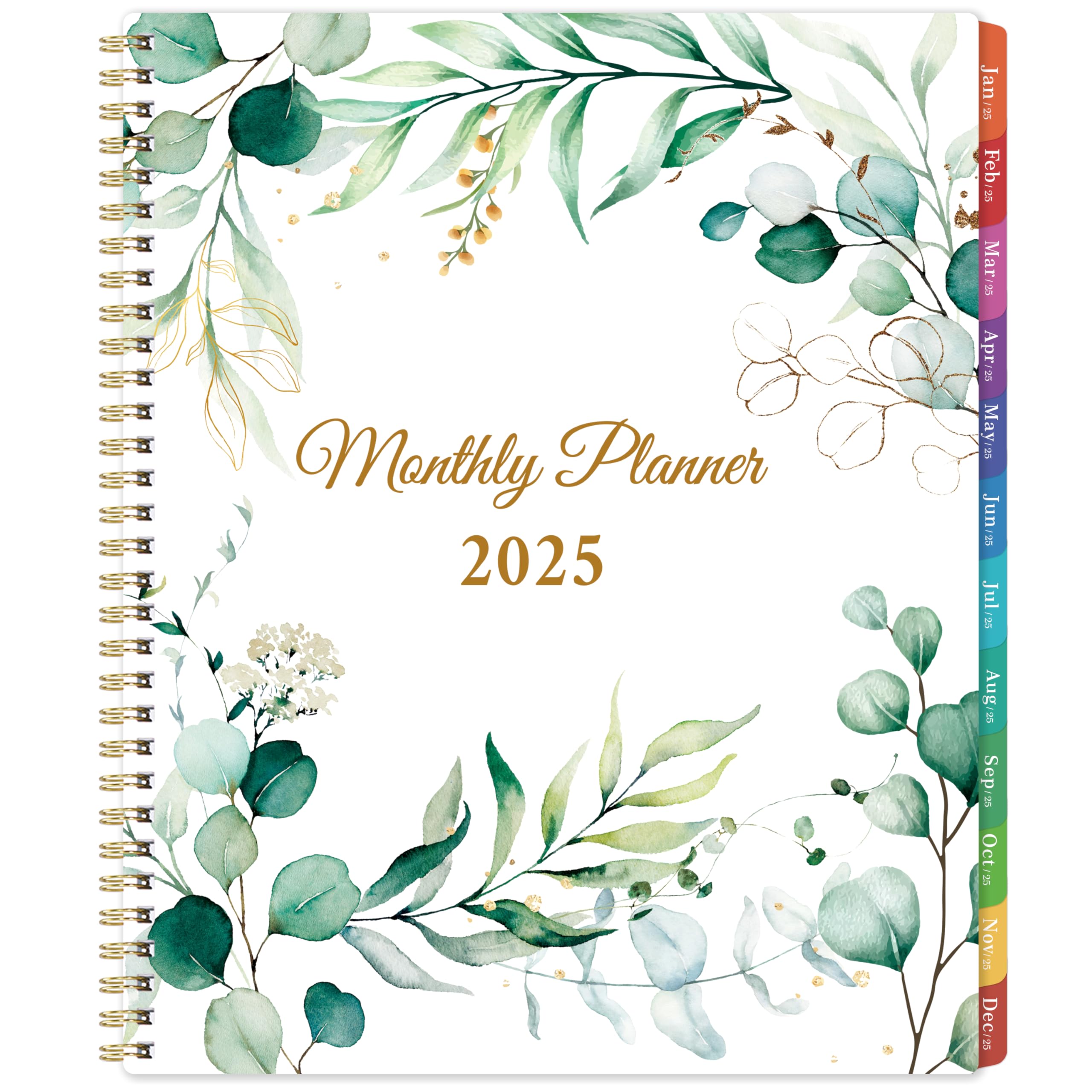 Amazon.com : 2025 Monthly Planner - 9'' x 11'', 2025 Monthly Calendar ...