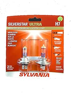 SYLVANIA - H7 SilverStar Ultra - High Performance Halogen Headlight ...