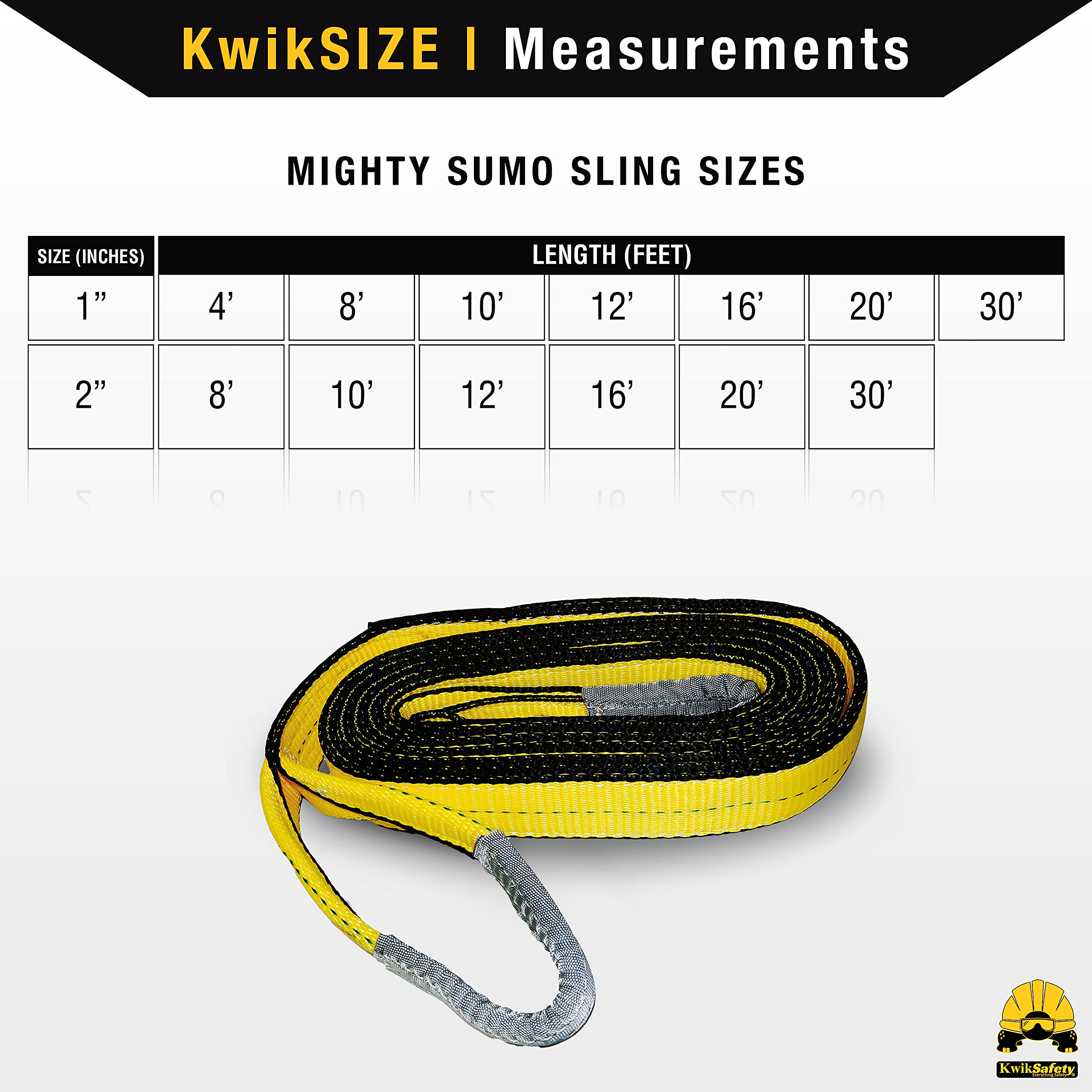 Snapklik.com : Charlotte, NC - Mighty Sumo 2”x 12 Poly Web Sling ...