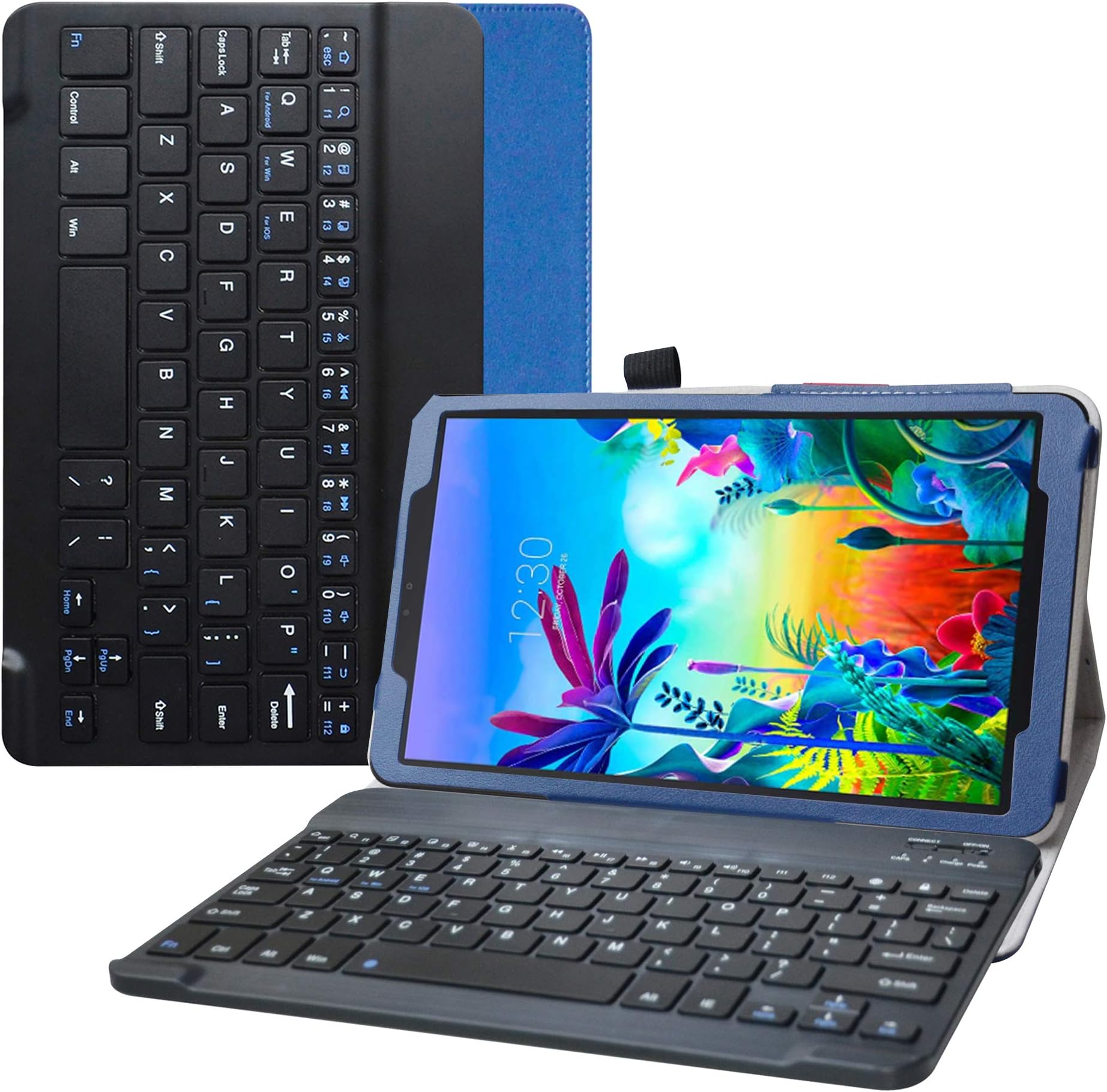 Amazon.com: Bige for LG G Pad 5 10.1 Keyboard Case,Slim Stand PU ...