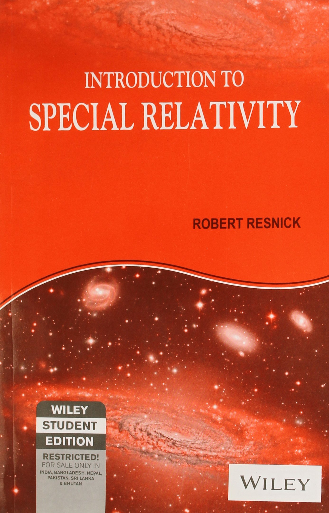 INTRODUCTION TO SPECIAL RELATIVITY : RESNICK: Amazon.co.uk: Books