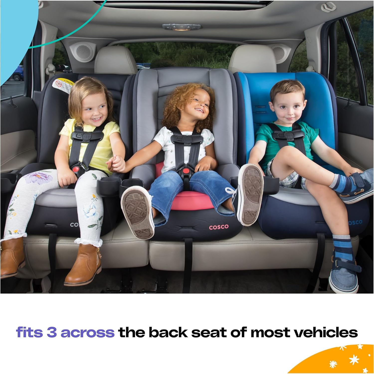 Cosco Kids™ MightyFit™ LX Convertible Car Seat, Canyon | Peques