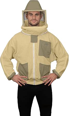Amazon.com: Humble Bee 322 Ultravent Beekeeping Jacket with Square Veil : Patio, Lawn & Garden