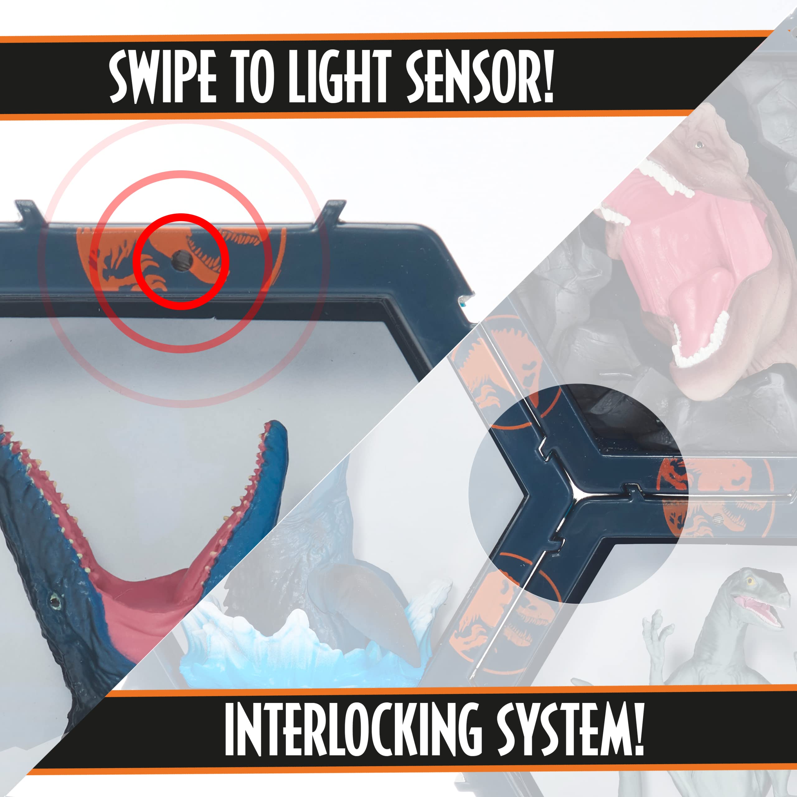 Buy Jurassic World Dinosaur WOW! PODS - Mosasaurus | Light-Up Bobble ...