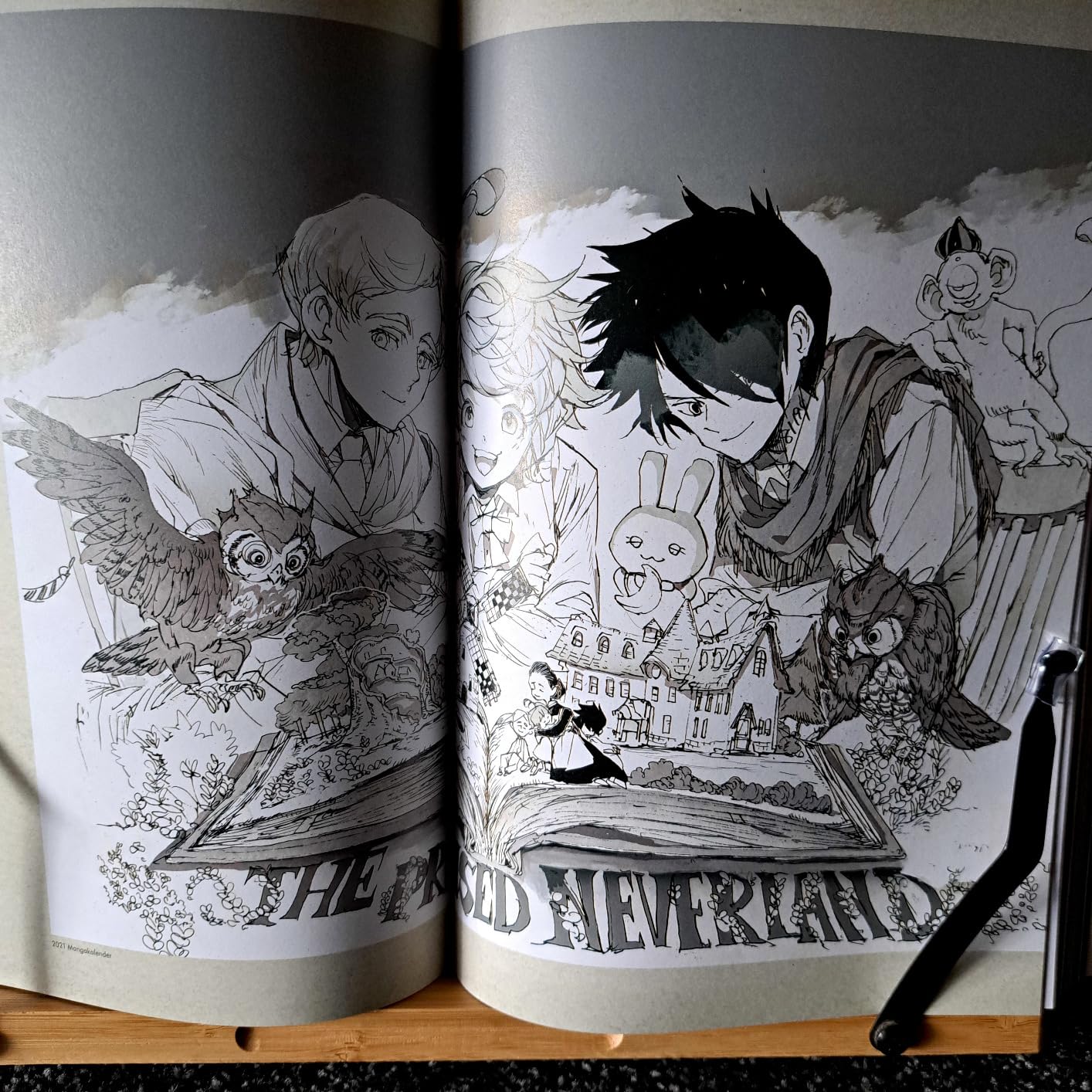 The Promised Neverland – Art Book World: Wunderschöne Illustrationen ...