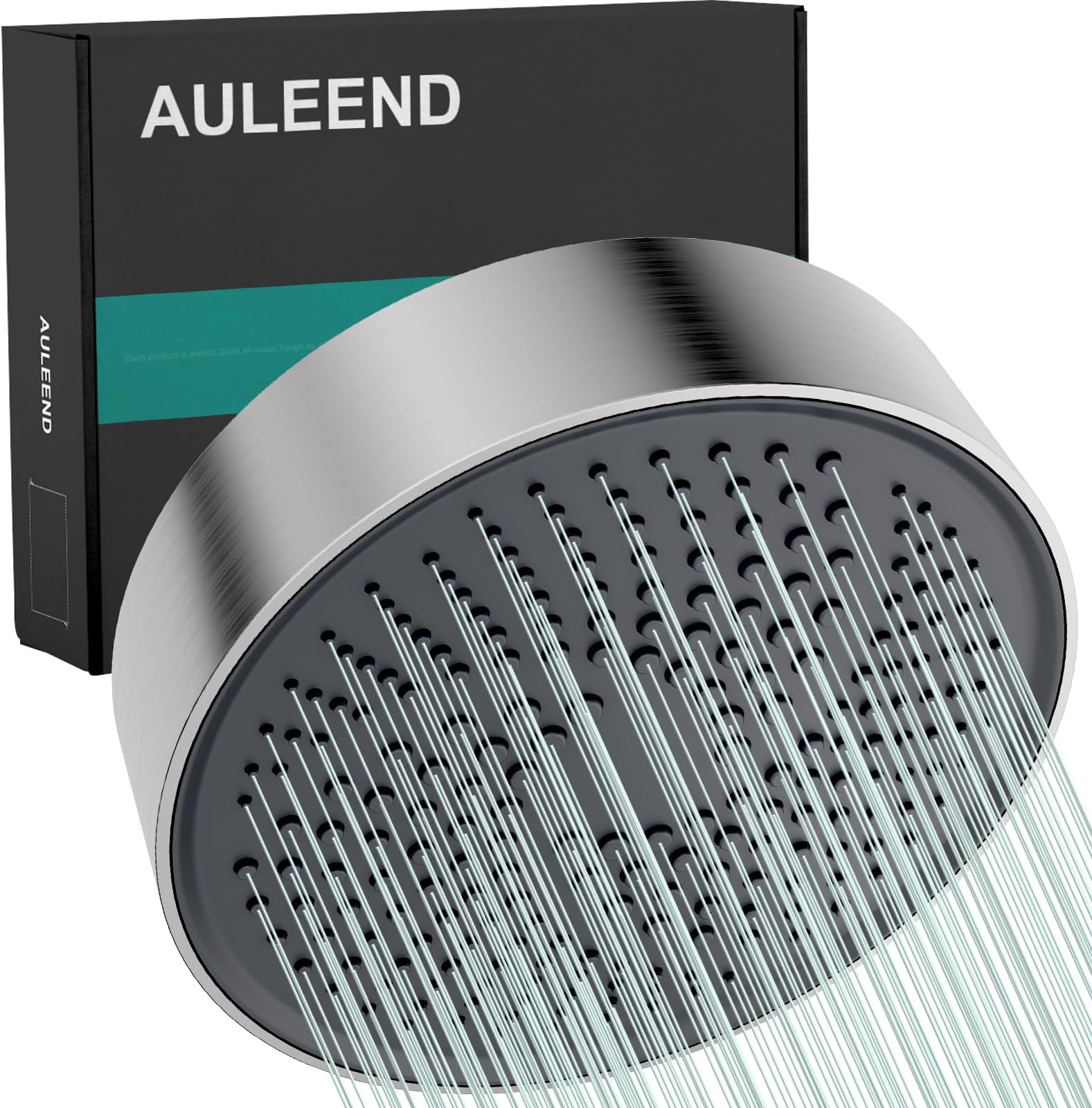 Amazon.com: ShowerMaxx, Luxury Spa Series: Chrome Rain Shower Head, 6 ...