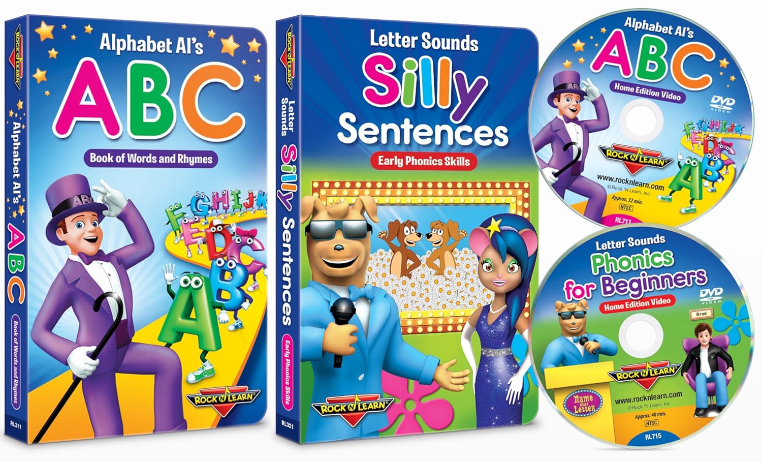 Preschool Phonics Set: ABCs, Silly Sentences Board Nepal | Ubuy