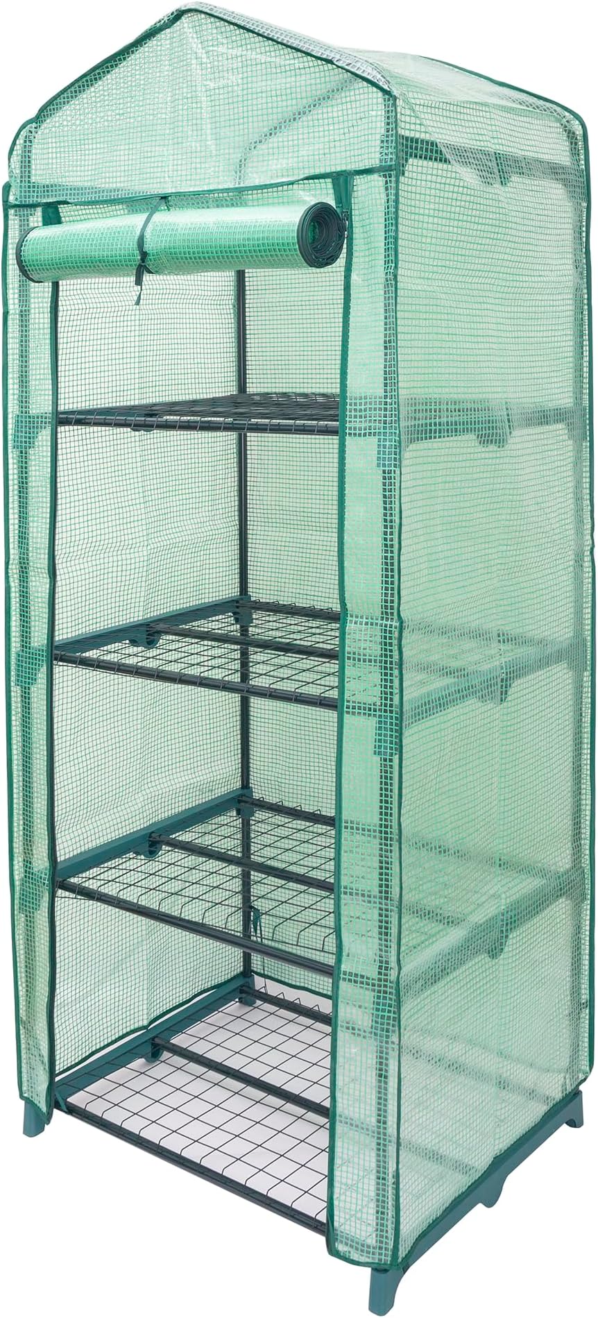 VonHaus Mini Greenhouse – 4 Tier Small Greenhouse with Reinforced ...