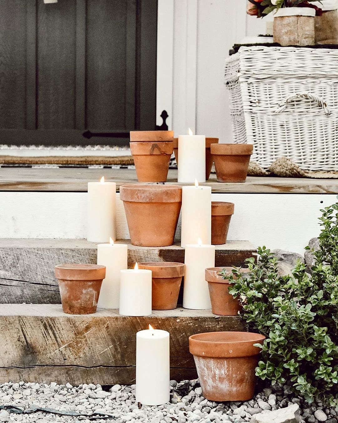 Snapklik.com : LampLust Outdoor Ivory Flameless Candles