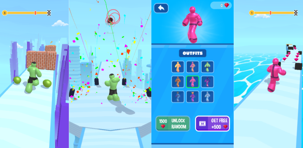 Blob Man Runner：Blob Games 3D-Epic Blob Run Fun Race 3D-Endless Blob ...