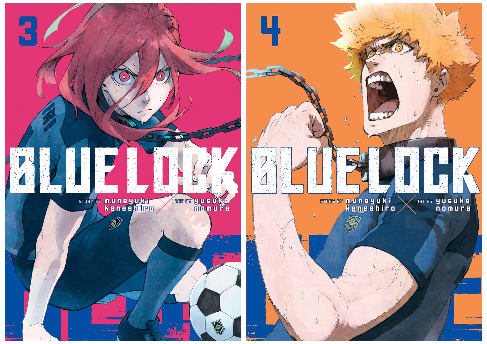 Blue Lock 3 & Blue Lock 4 : Amazon.in: Books