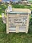 northbeam Folding Utility Table and Potting Bench, Natural Stained ...