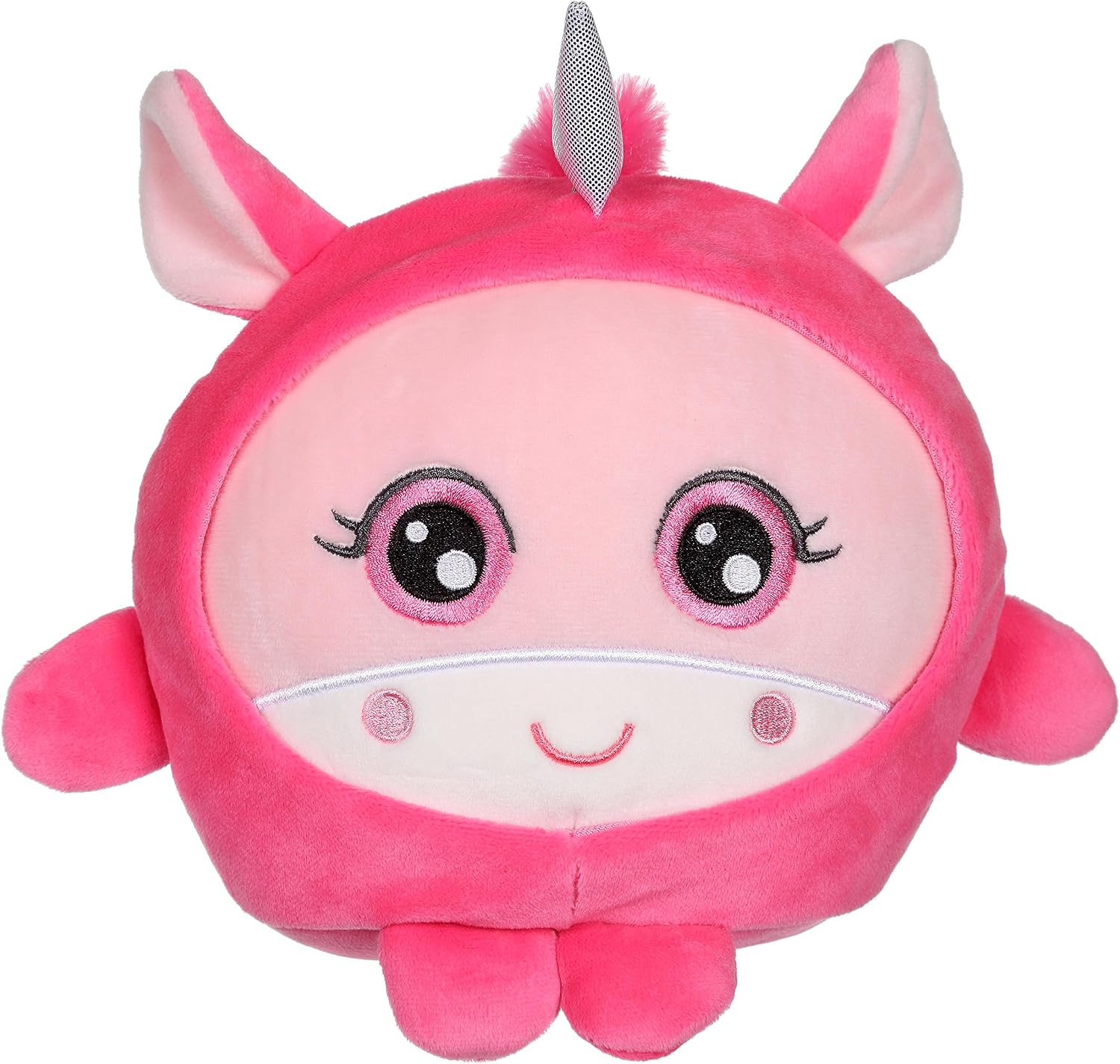 Gipsy Squishimals 70847 Unicorn Soft Toy, Pink, 32 cm : Amazon.co.uk ...