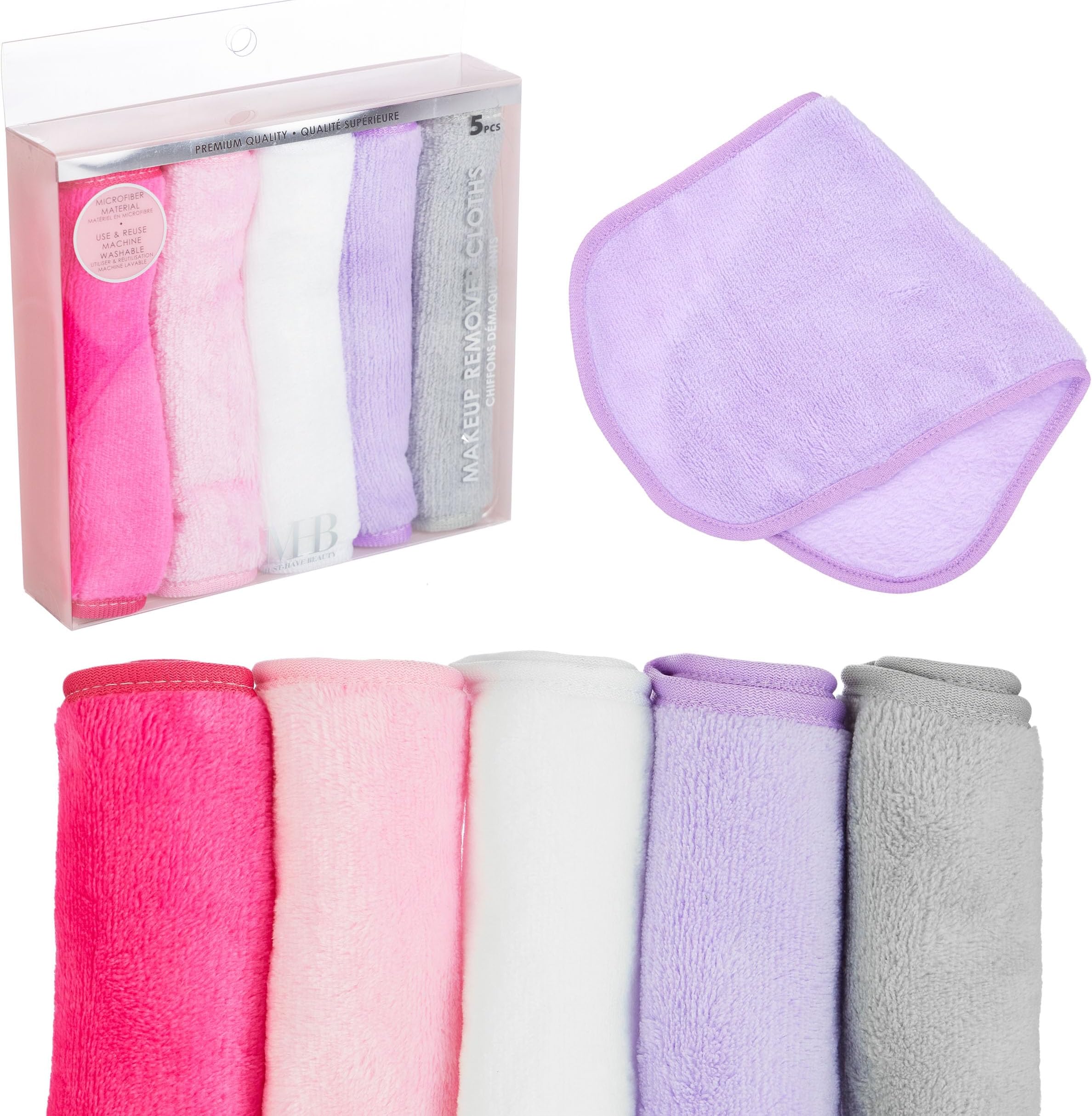 Amazon.com: ERASE YOUR FACE Makeup Remover Cloths - Reusable Microfiber ...
