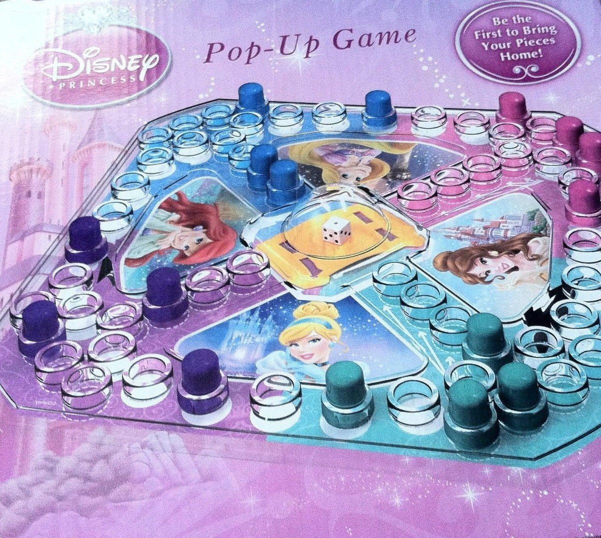 Amazon.com: Disney Princess Original Trouble Pop Up Board Game for ...