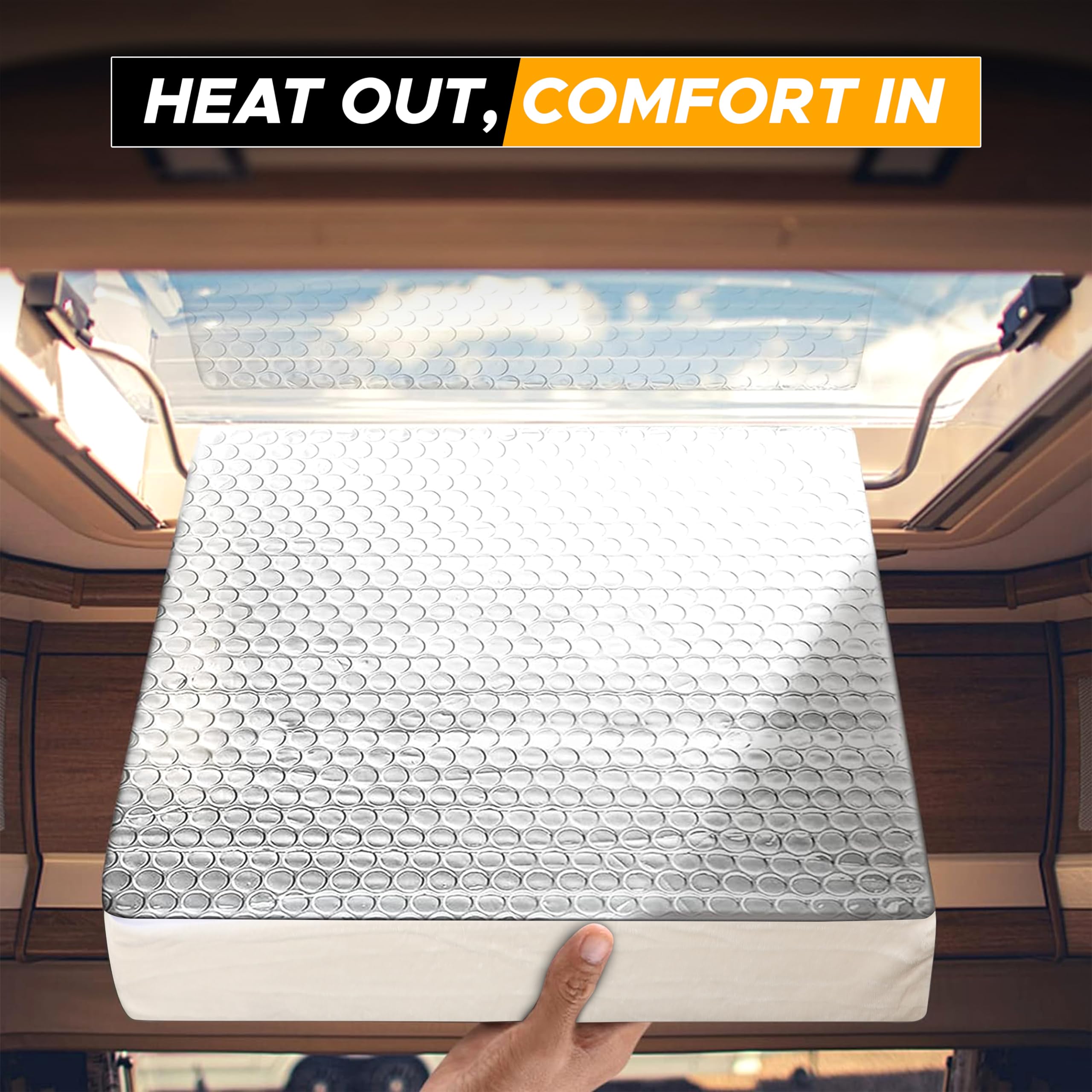 Snapklik.com : EcoNour RV Skylight Insulator & Cooling Vent Cover Rv ...