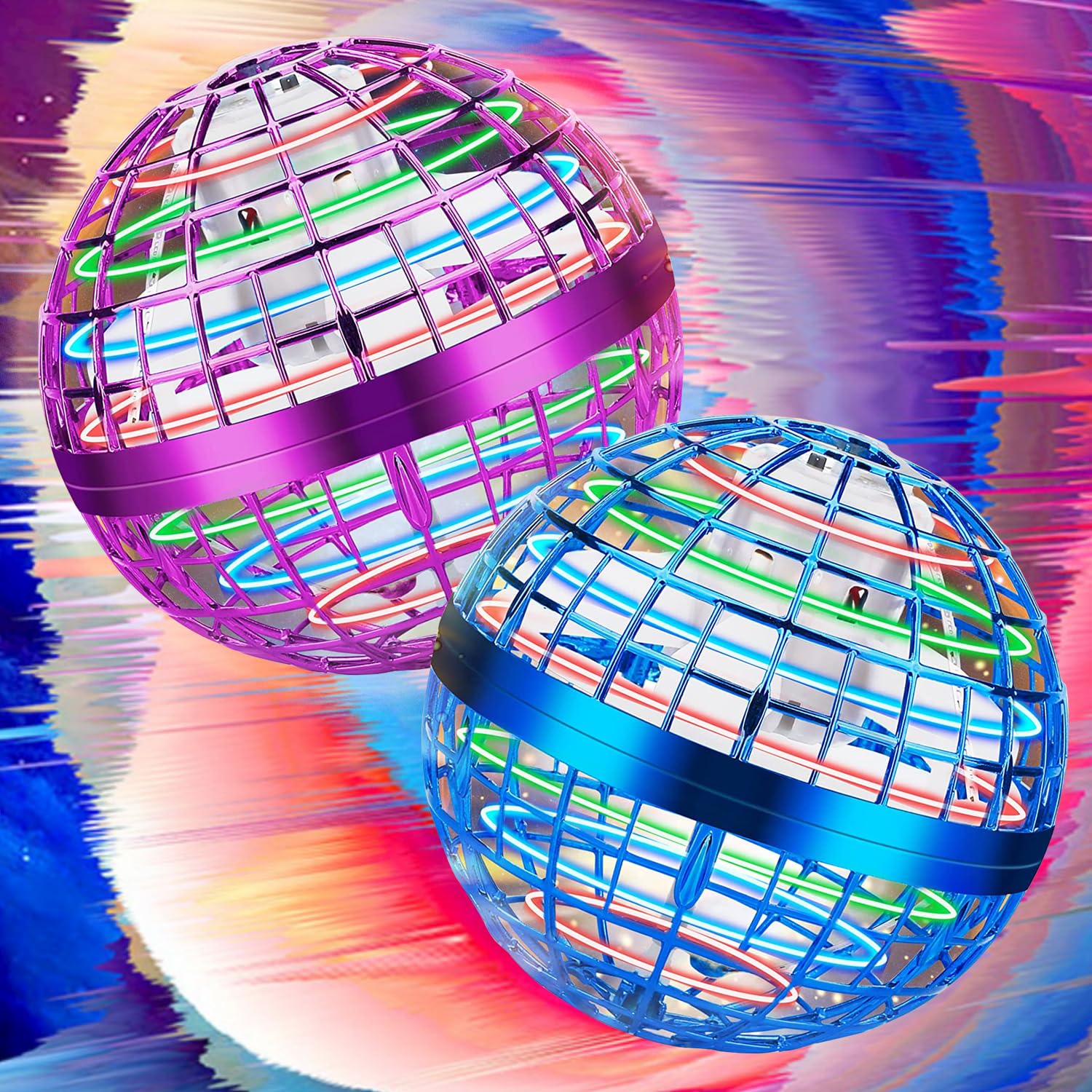 Amazon.com: Flying Orb Ball – 2024 Upgraded Galaxy Boomerang Ball, LED ...