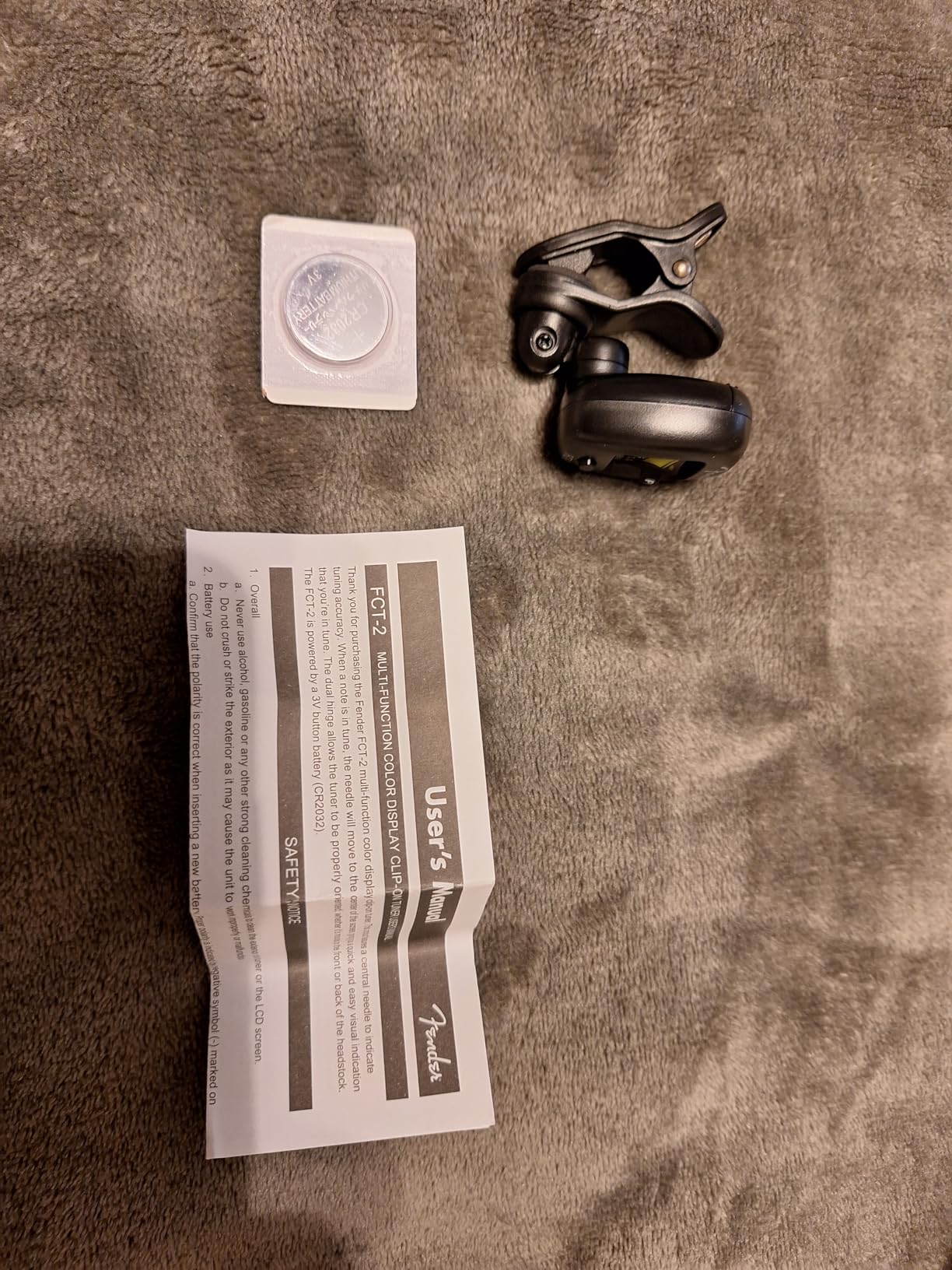 $4/mo - Finance Fender FCT-2 Professional Clip-On Tuner | Buy Now, Pay ...