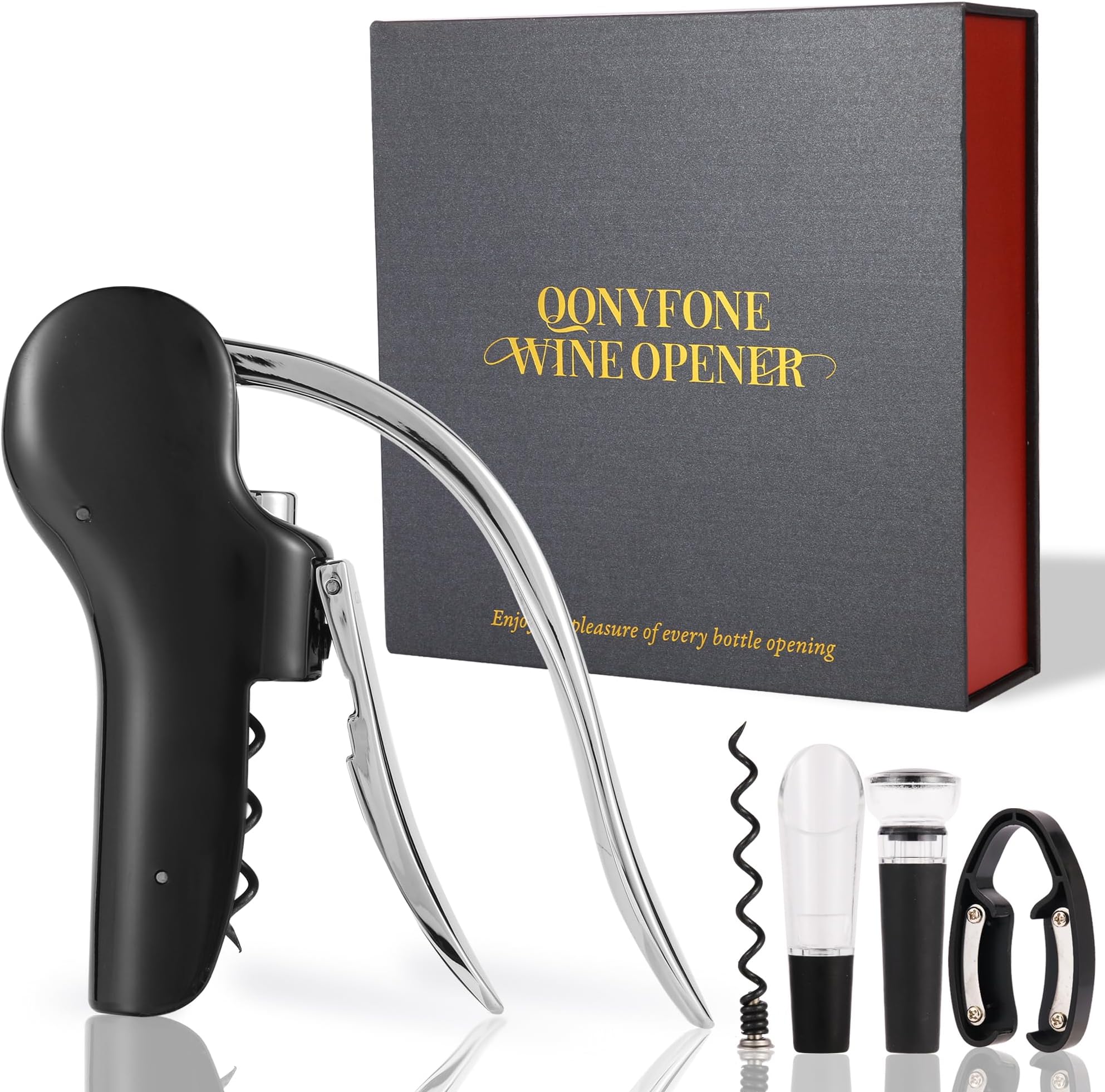 Amazon.com: Wine Opener Set,Wine Bottle Opener Including Foil Cutter ...