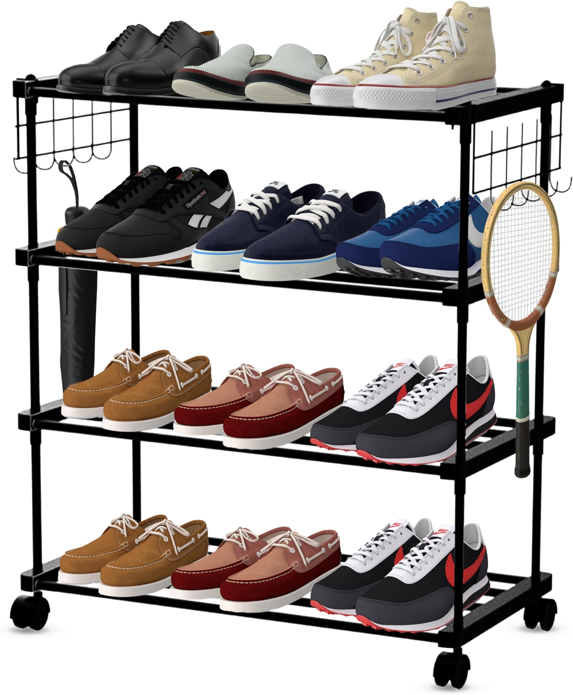 Parasnath Smart Shoe Rack with 5 Shelves/ 5 Layer Shoes Stand (Made in ...