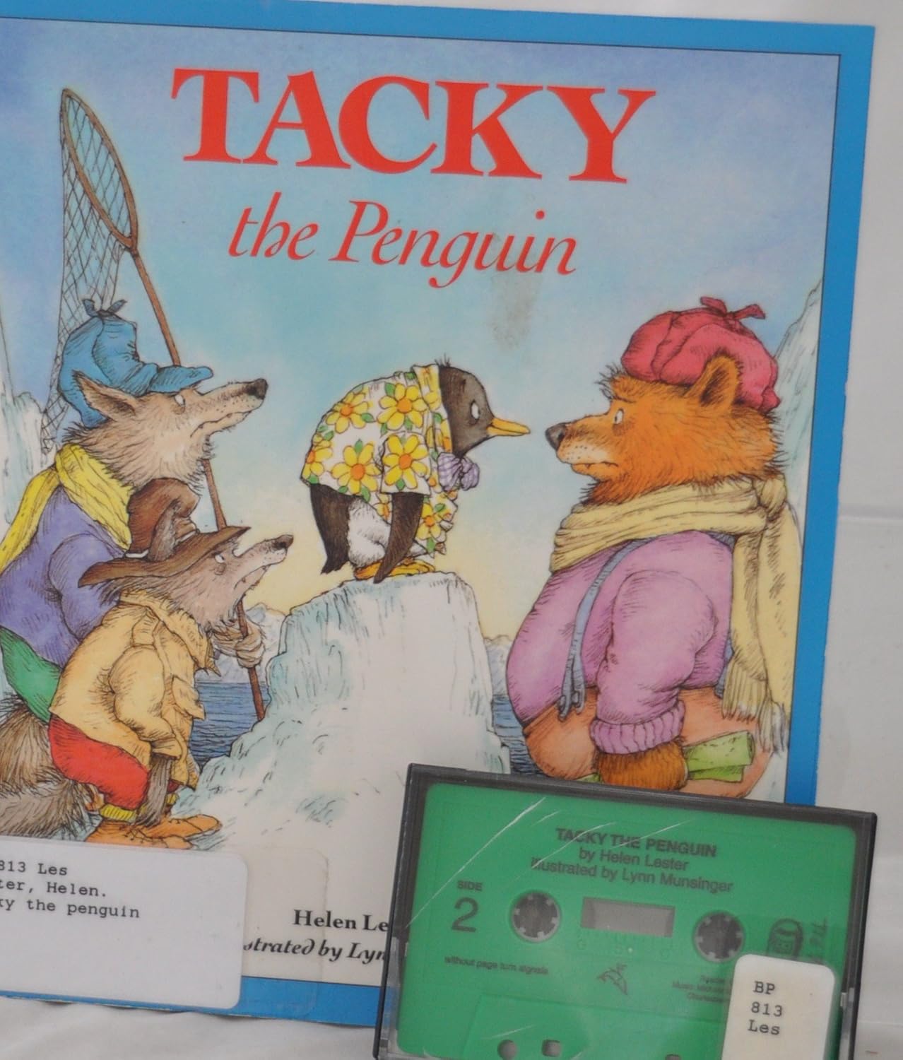 Amazon | Tacky the Penguin Book & Cassette | Lester, Helen, Munsinger ...