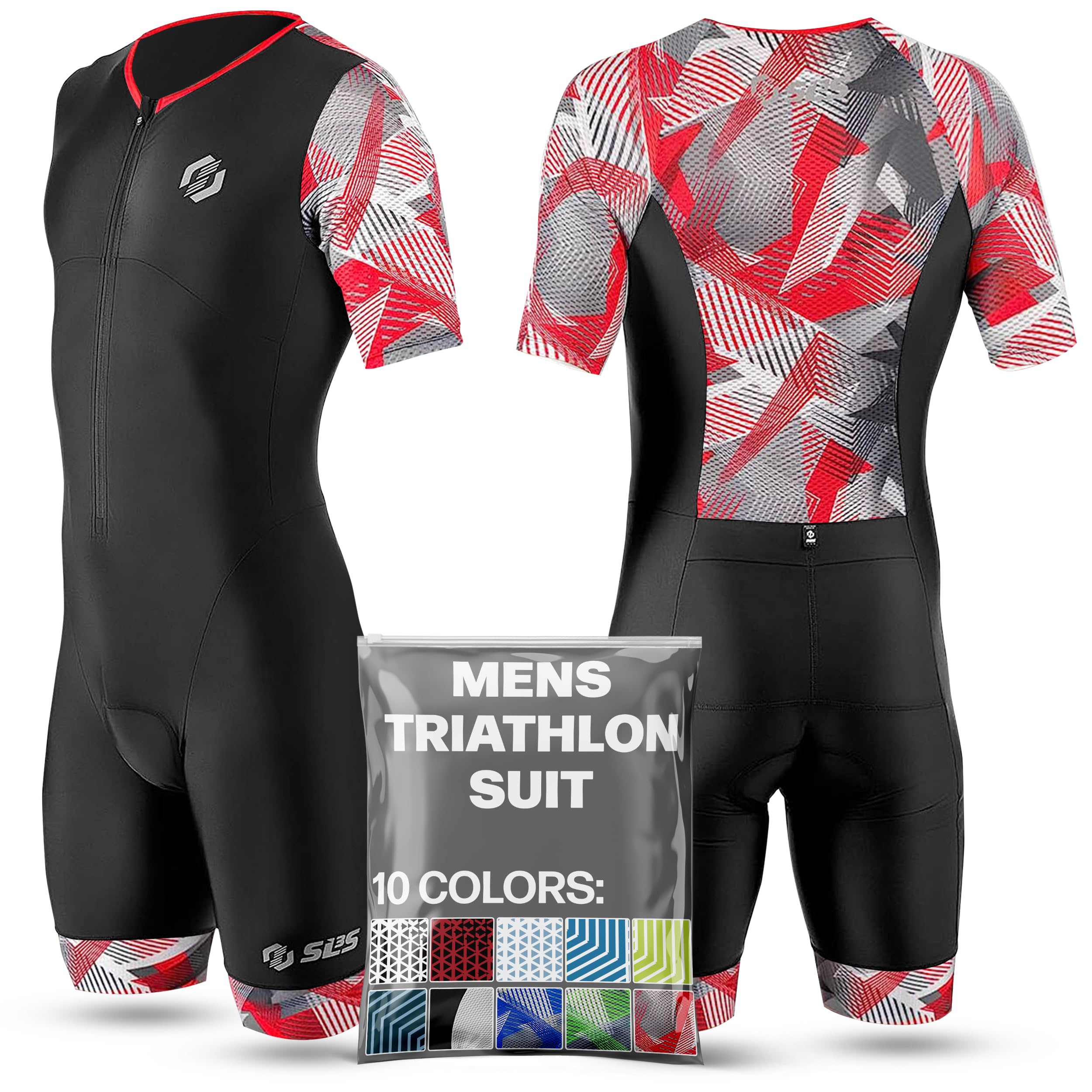 Snapklik.com : SLS3 Triathlon Suits Mens - Aerodynamic Sleeved Tri Suit ...