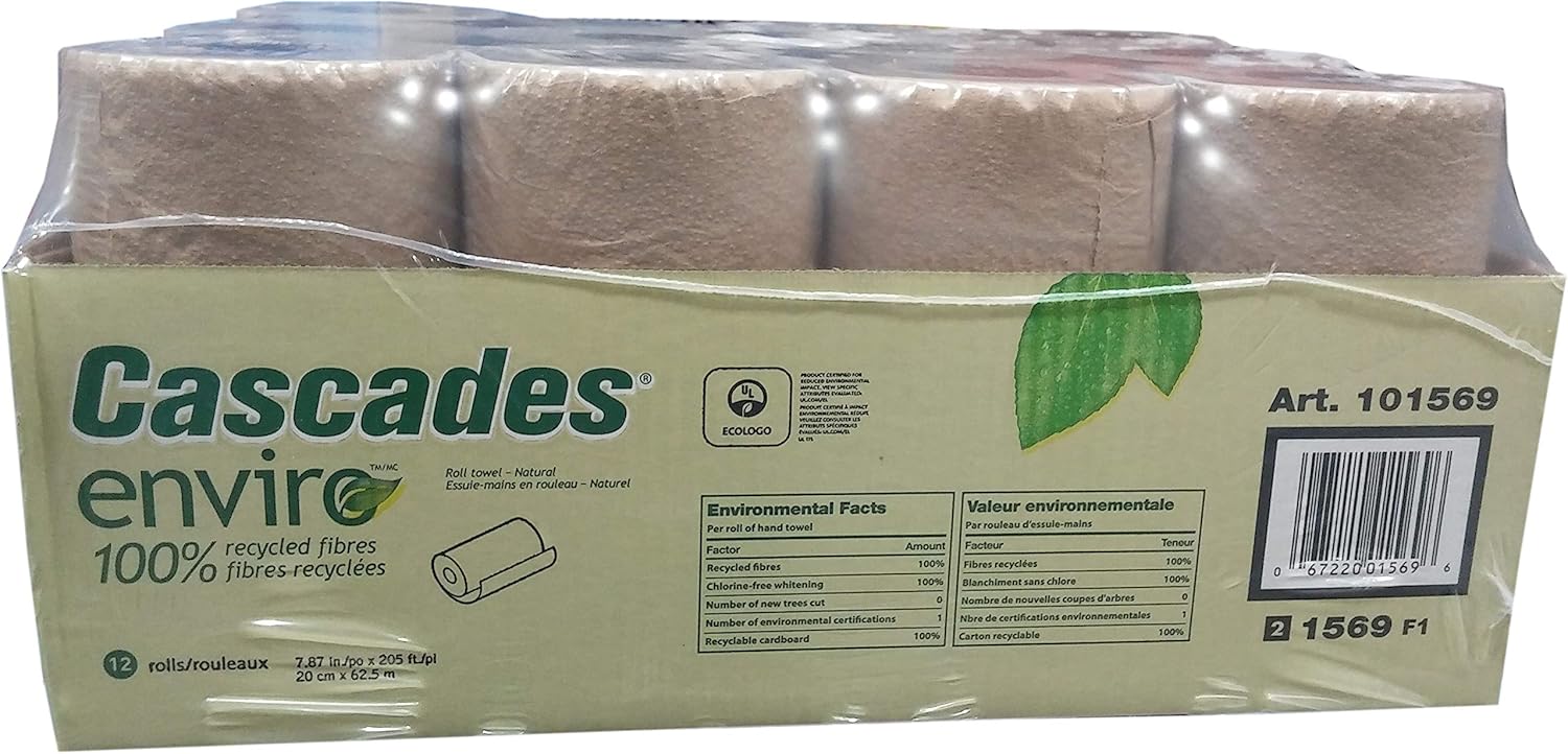 Cascades Paper Towel (12 X 205 feet) : Amazon.ca: Health & Personal Care