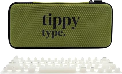 Amazon.com: TIPPY TYPE Raised Keyboard Cover for Long Nails - Fits ...