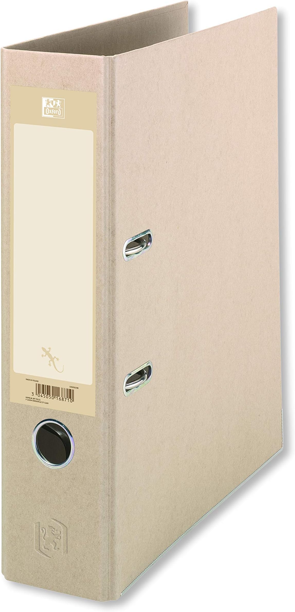 Oxford Touareg A4 8cm Wide Binder - Beige : Amazon.co.uk: Stationery ...