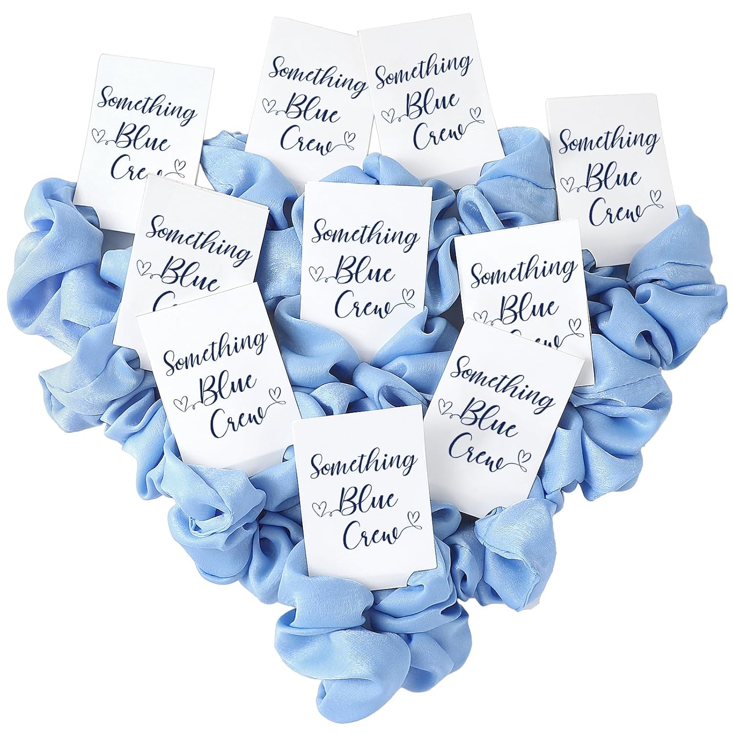 Amazon.com : 12 Sets Something Blue Crew Gift Dusty Blue Bridesmaid ...