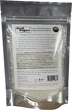 Amazon.com : Soil Vigor; Water Reservoir for Garden,plants,trees,and ...