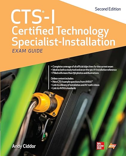 Buy Cts-I Certified Technology Specialist-Installation Exam Guide ...