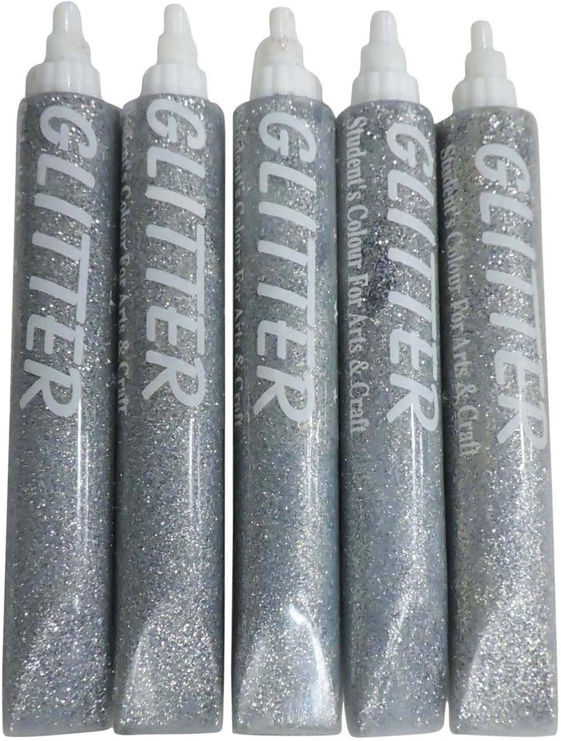 Asian Hobby Crafts Sparkling Golden Glitter Tubes, Paper Glitter for ...