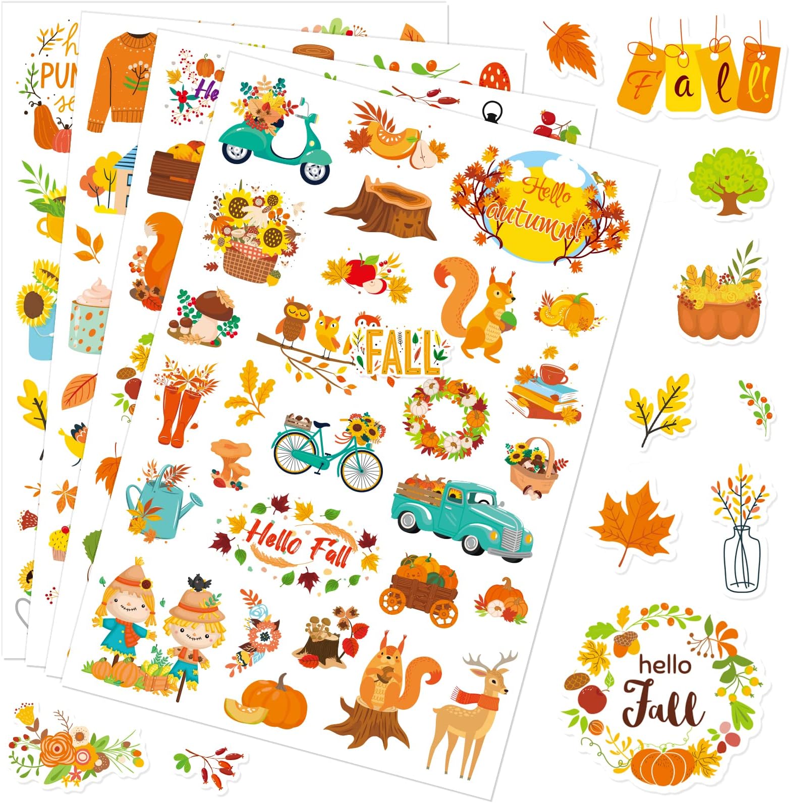Amazon.com: Fall Stickers - Fall Activities Crafts for Kids Classroom ...