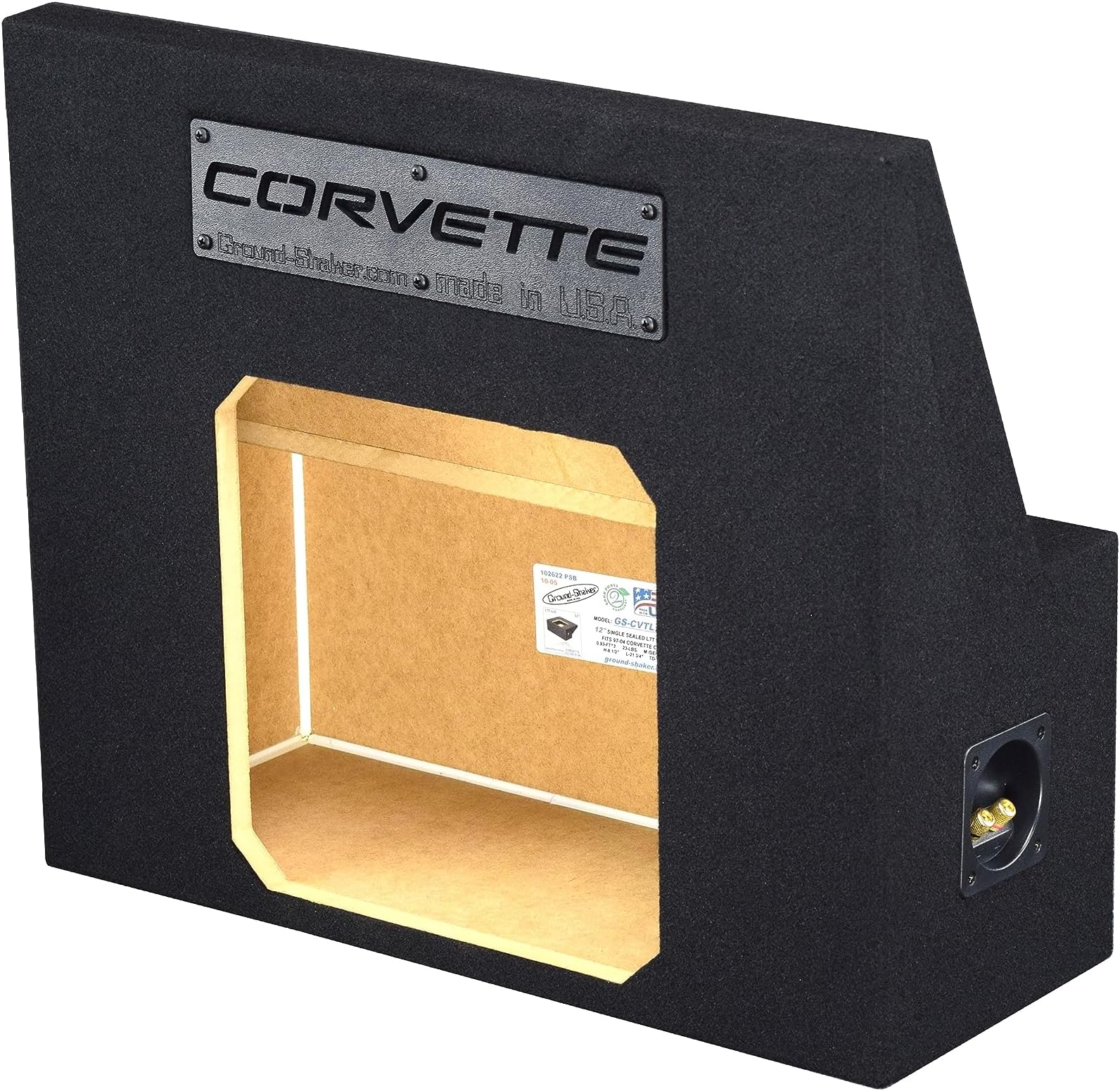 Amazon.com: Corvette C5 / Z06 8" Sub Box Car Audio Speaker Box ...