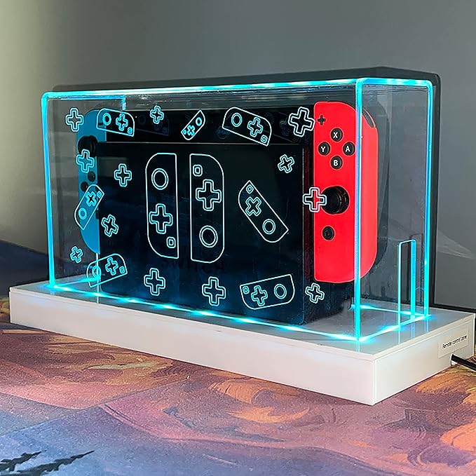 Crystal Transparent Acrylic Dust Cover for Nintendo Switch&Switch OLED ...