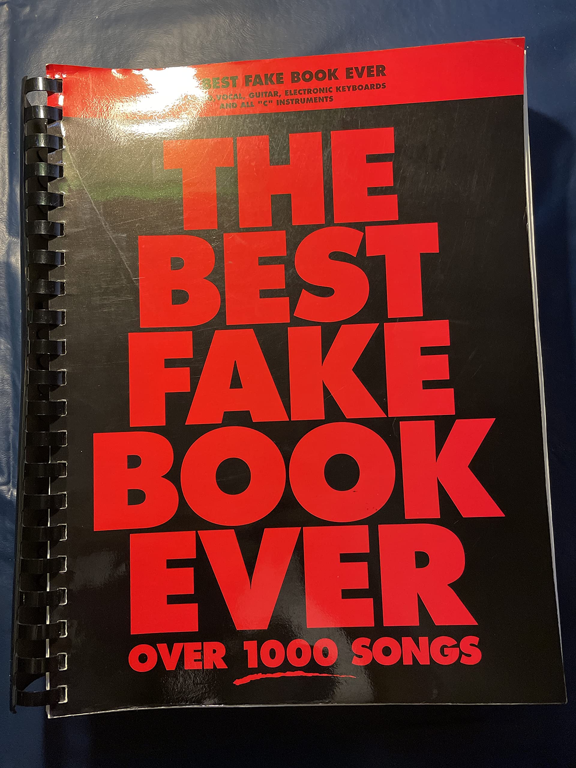 Amazon.com: The Best Fake Book Ever: For Keyboard, Vocal, Guitar, and ...