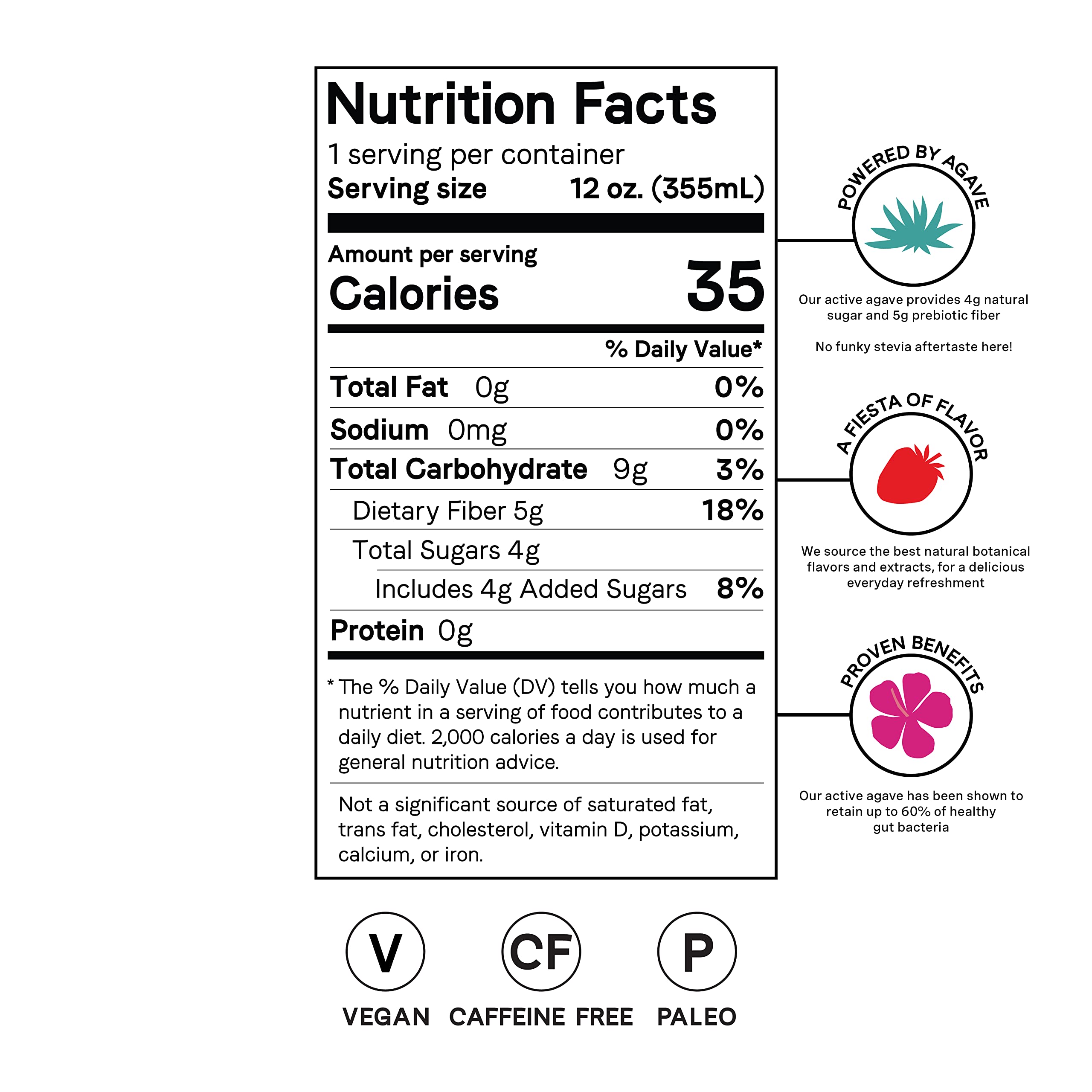 Buy Mayawell Bubbly Prebiotic Soda - Strawberry Hibiscus with Ginger ...