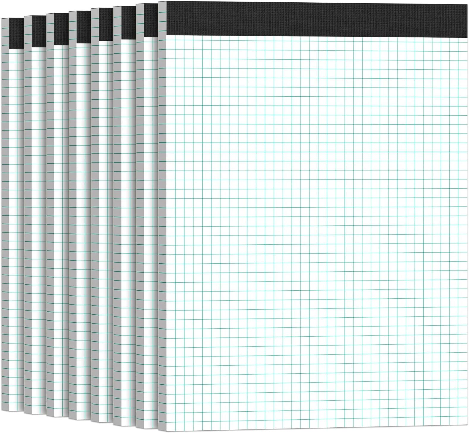 Amazon.com : Ampad Quadrille Pad with 8 Squares per Inch, Letter Size ...