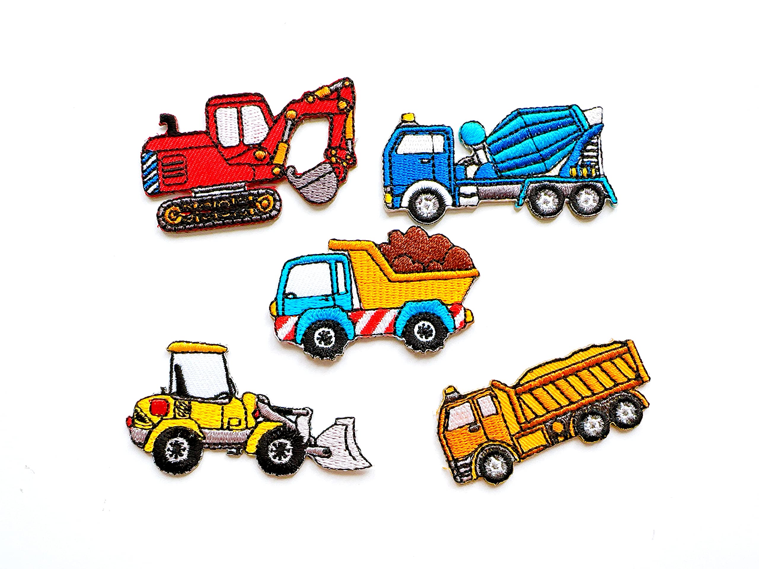 Amazon.com: PL Set of 5 pcs. Mini Construction Vehicles Car Backhoe ...